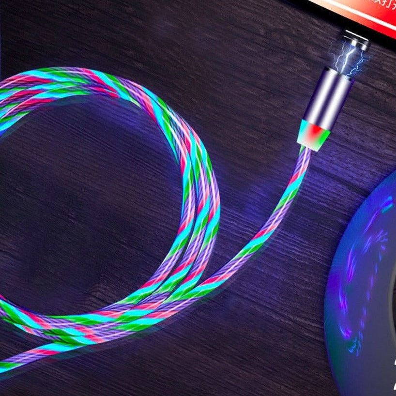 LED Flowing Light Charging Cable for Apple iPhone – Case Monkey